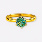 Moissanite Stud Rings – Moicify